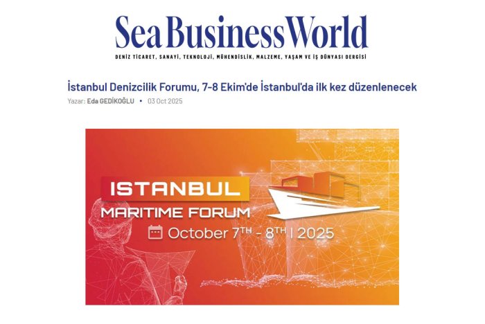 Istanbul Maritime Forum – Istanbul Maritime Forum | Istanbul | October ...